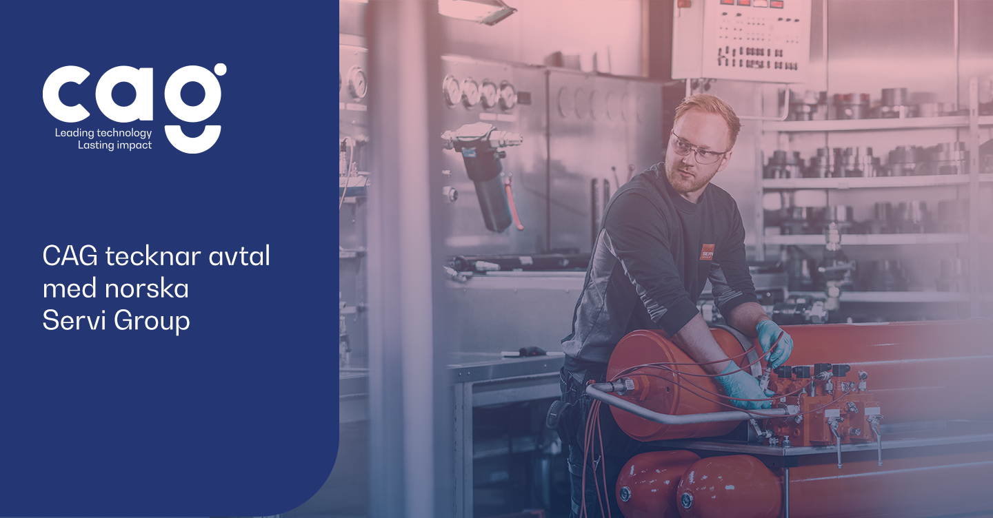 CAG tecknar avtal med norska Servi Group – CAG